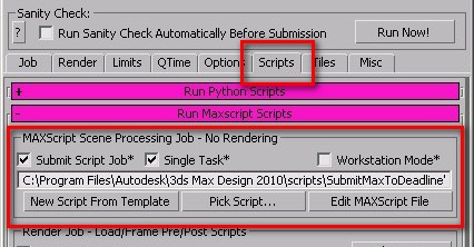 Maxscript deadline submit script tutorial | ScriptSpot