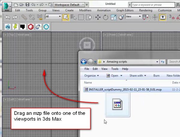 Install maxscript with mzp file - Klaas Nienhuis Studio